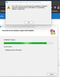วิธีแก้ไขกรณีติดตั้ง Access Database Engine แล้ว Error “can’t install access database engine ...